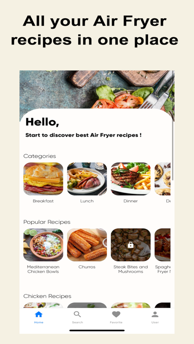 Meal Club Air Fryer Recipes IPA for iOS Download - PGYER IPAHUB