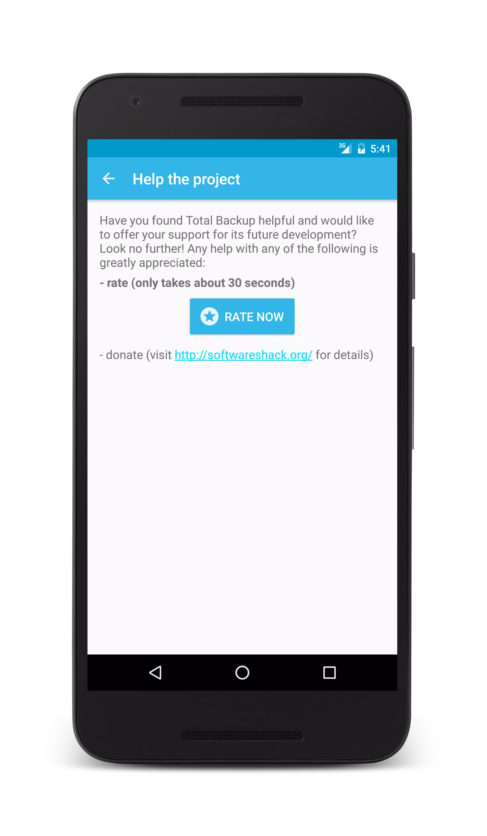 Total Backup for Android Download - PGYER.COM