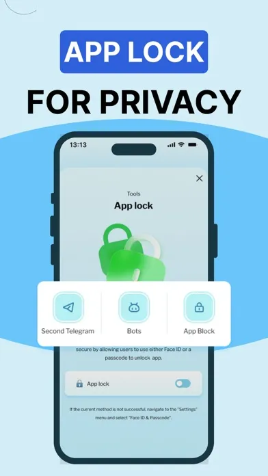 Tele.Tools: Bots & Lock IPA for iOS Download - PGYER IPAHUB