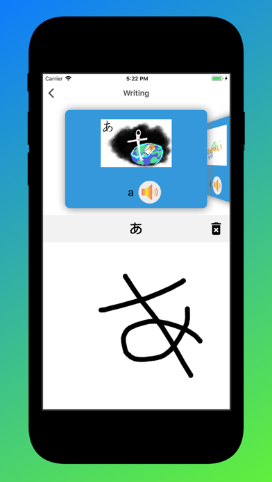 Japanese HandWriting Alphabet IPA için iOS İndir - PGYER IPAHUB