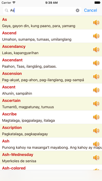 English Tagalog Dictionary Offline Free IPA için iOS - PGYER IPAHUB
