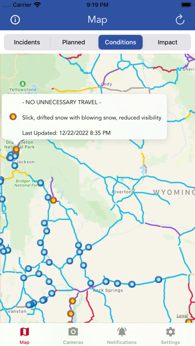 Wyoming Road Conditions IPA for iOS Download - PGYER IPAHUB